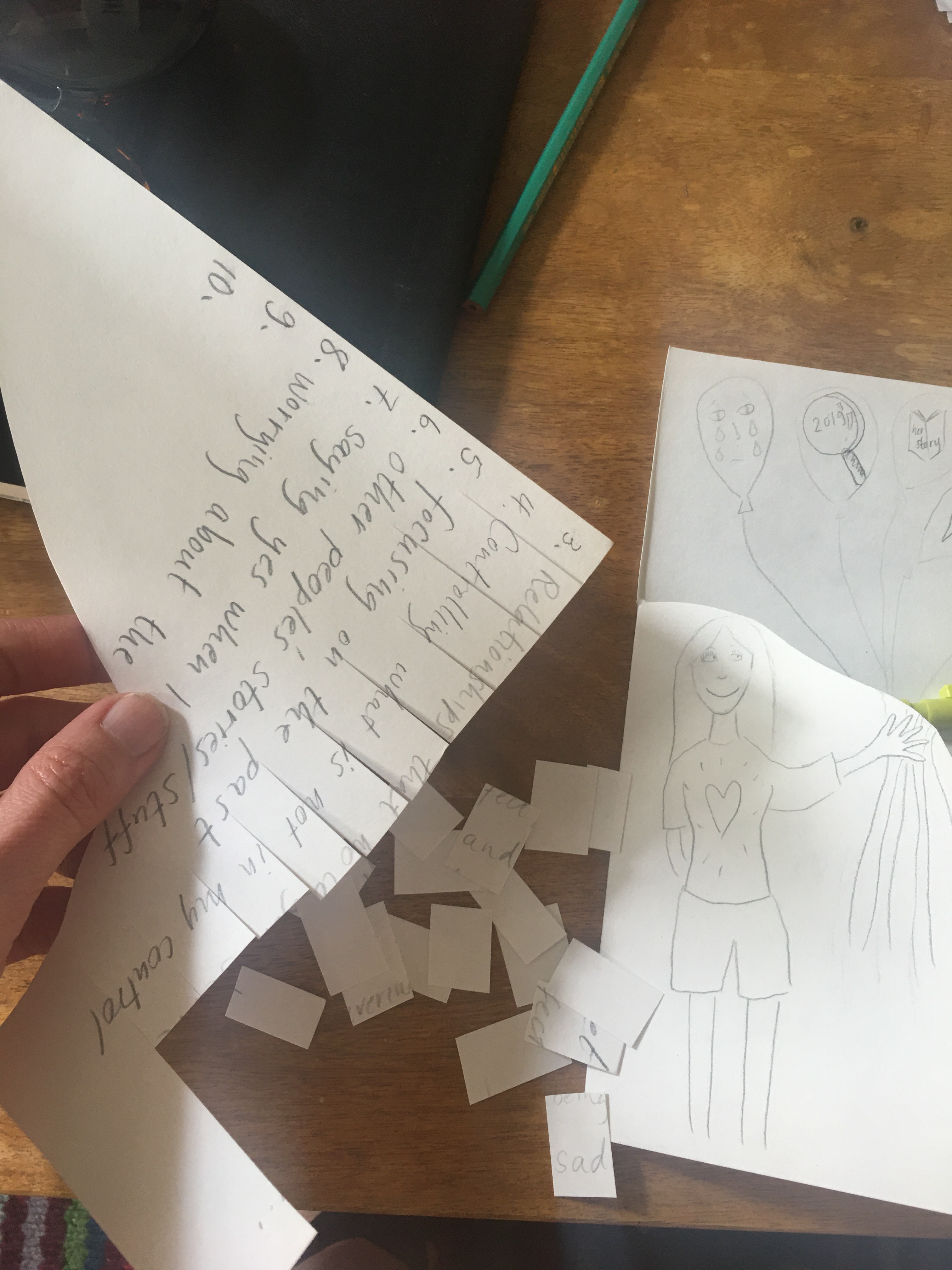 Letting go – Art Therapy Chez Vous